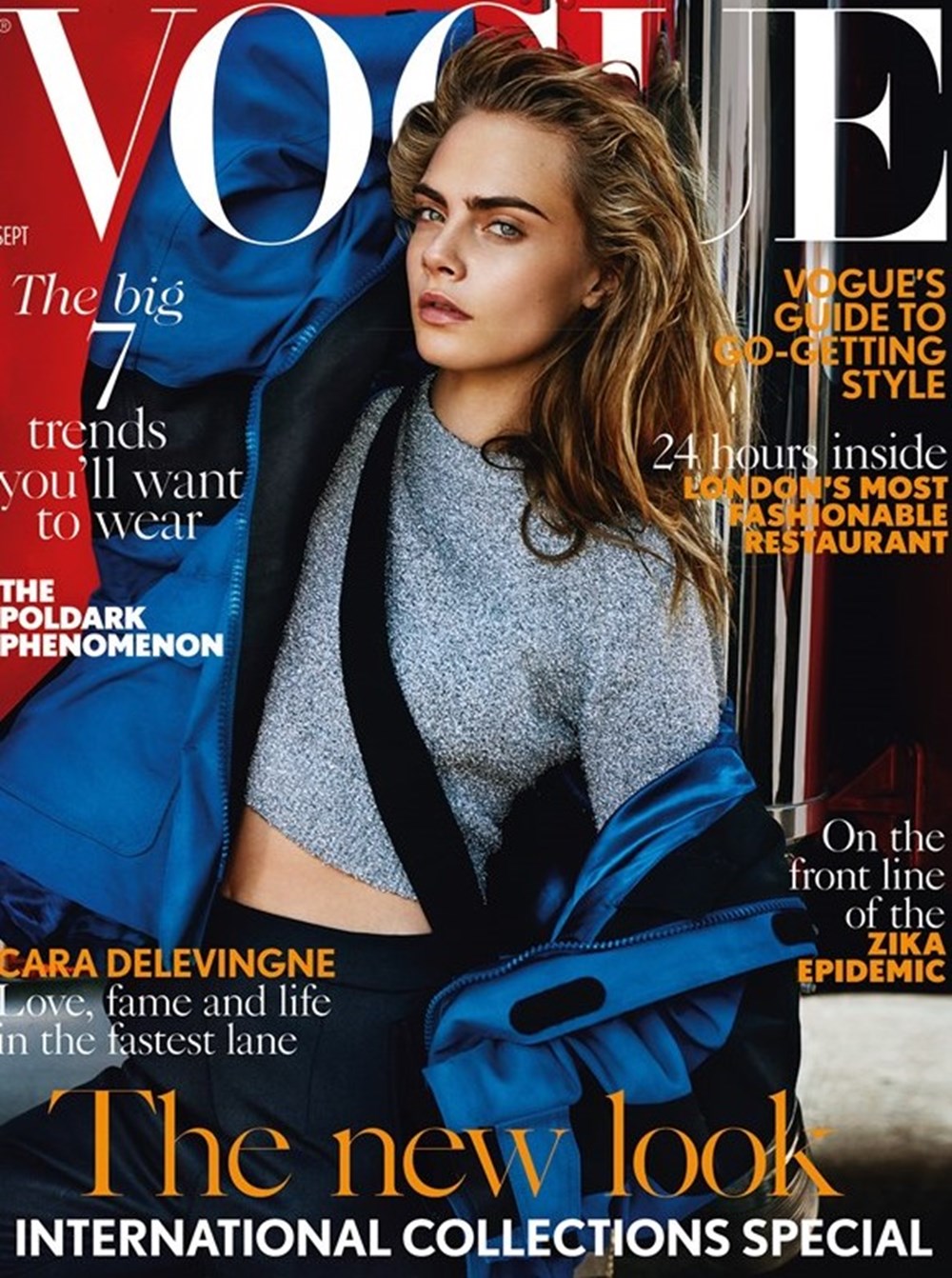 Cara Delevingne Vogue'a kapak oldu - Son Dakika Yaşam Haberleri | NTV Haber