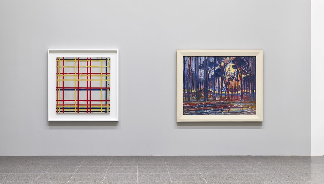 Ressam Piet Mondrian’ın 'New York 1' tablosu 75 yıldır ters ...