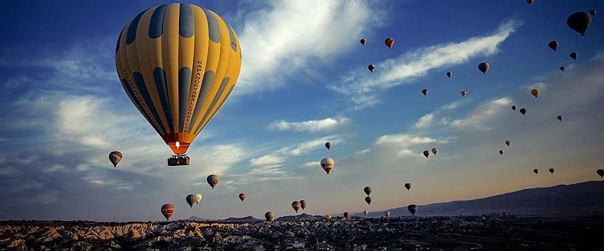 Kapadokya'da ilk kez uluslararası sıcak hava balon festivali düzenlenecek