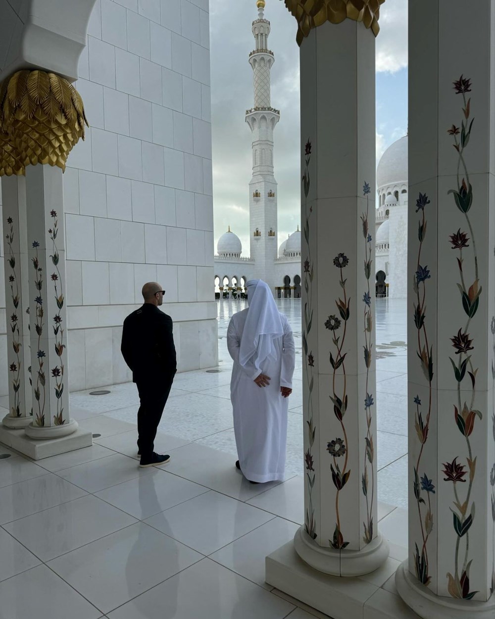 Aksiyon yıldızı Jason Statham Formula 1 yarışları için Abu Dabi'deydi ...