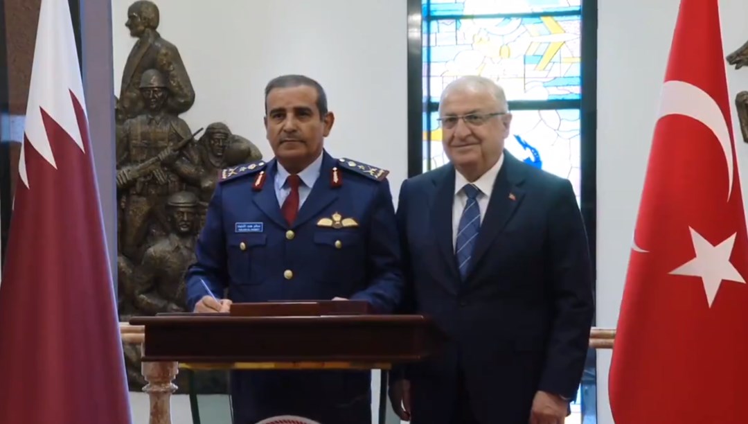 Bakan Güler, Katar Genelkurmay Başkanı Aqel Al-Nabet'i kabul etti - Son ...