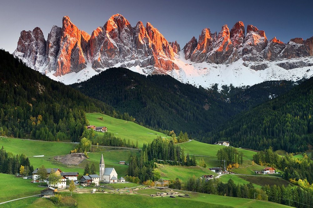 Doğanın resmettiği muhteşem manzaralar