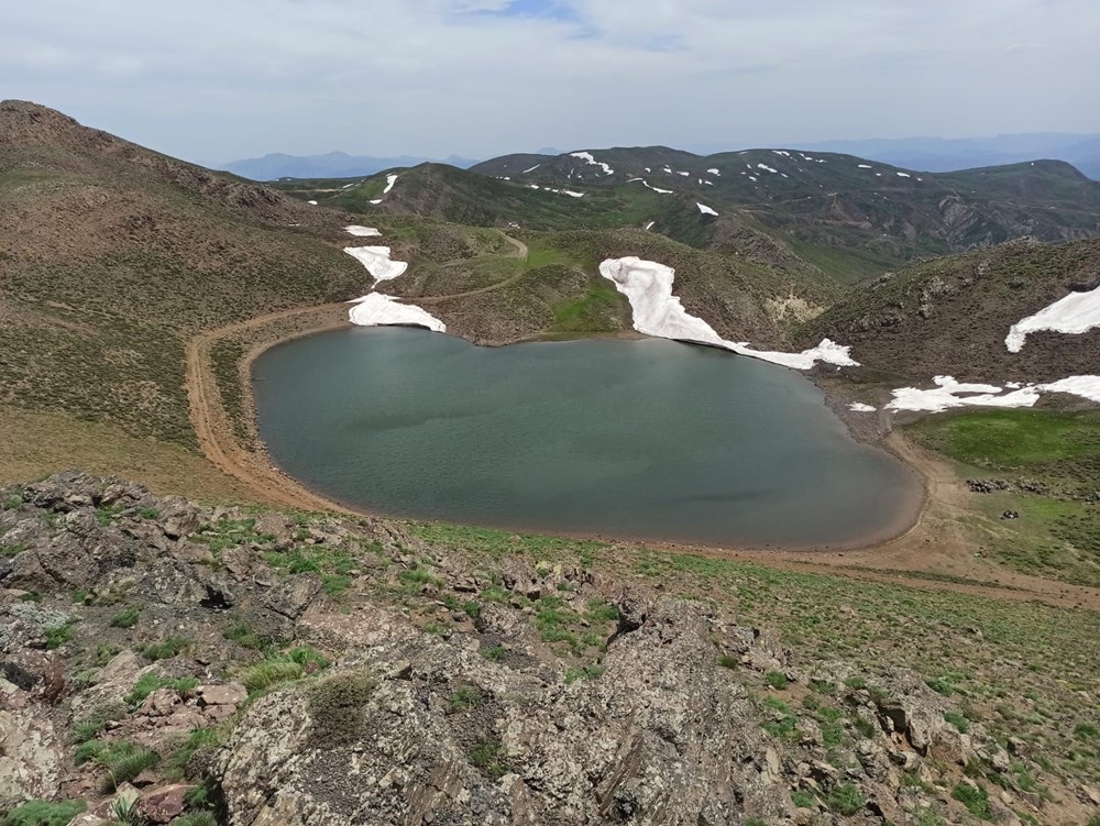 Huzur sağlandı, Gerindal Krater Gölü'ne ilgi arttı