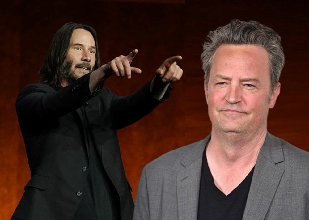 Meslektaşı Keanu Reeves'i hedef alan Friends yıldızı Matthew Perry'den ...
