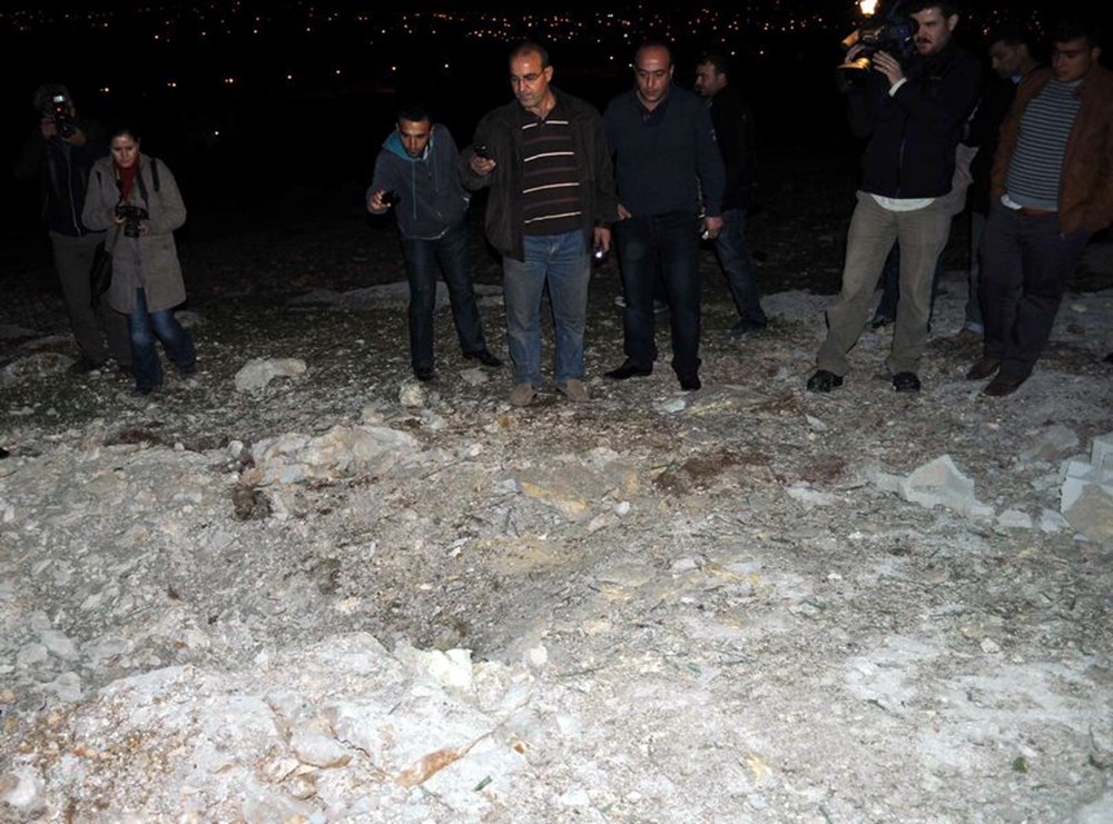 TOKİ inşaatı yanına tank mermisi - Son Dakika Türkiye Haberleri | NTV Haber