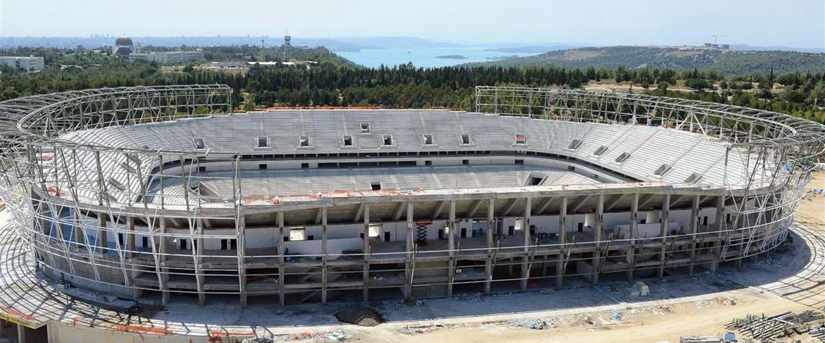 Adana'nın yeni stadının yüzde 70'i tamamlandı - Son Dakika Spor ...