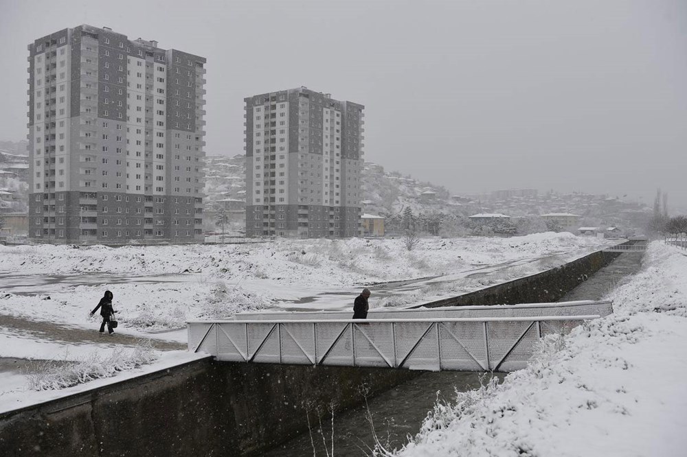 Ankara kar yağışına uyandı - Son Dakika Türkiye Haberleri | NTV Haber