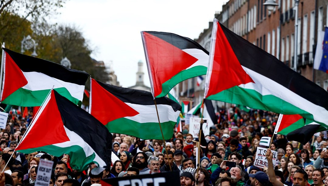 Dublin'de Filistin bayrağı göndere çekilecek - Son Dakika Dünya ...