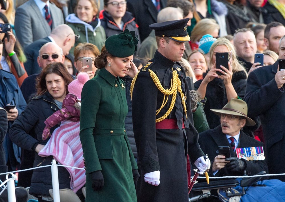 Kate Middleton ve Prens William Aziz Patrick Günü kutlamasında - Son ...