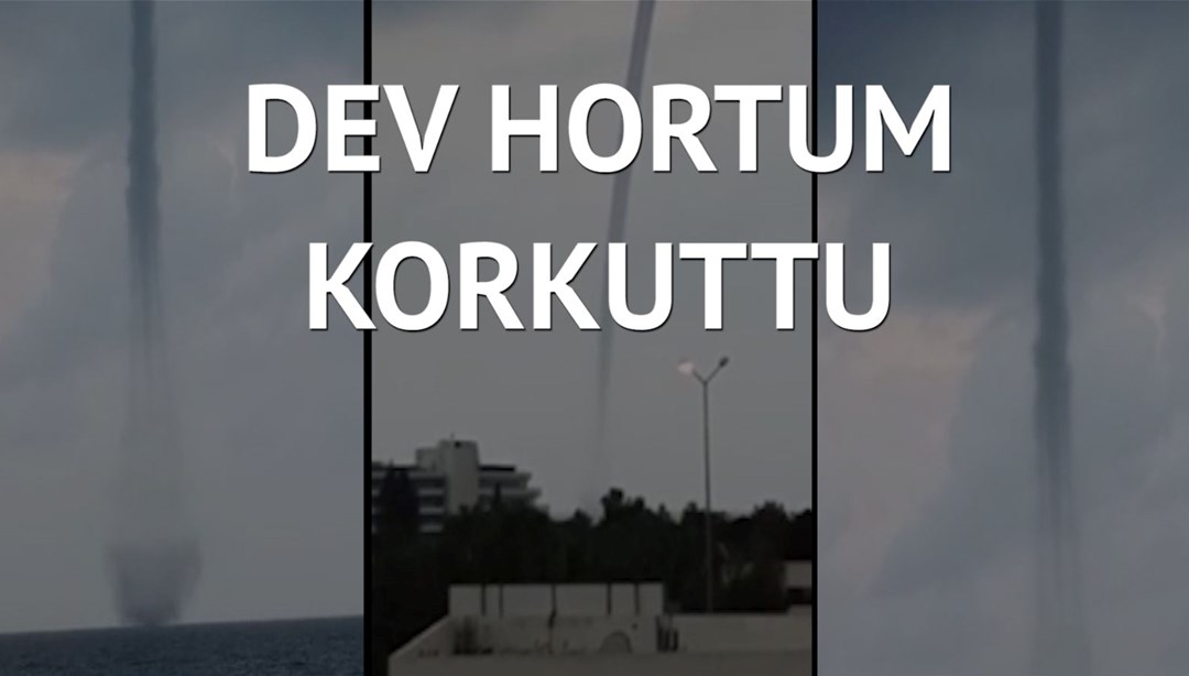 Antalya’da denizde oluşan dev hortum korkuttu - Son Dakika Türkiye Haberleri | NTV Haber