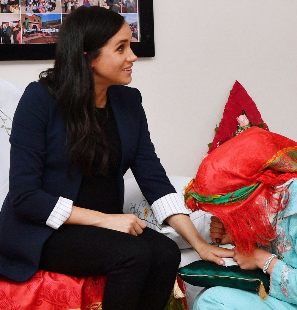 Elleri kınalı Meghan Markle | NTV Haber