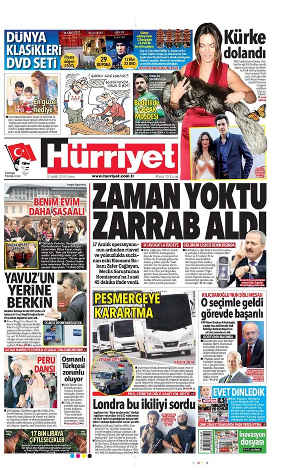 Gazete manşetleri - Son Dakika Türkiye Haberleri | NTV Haber