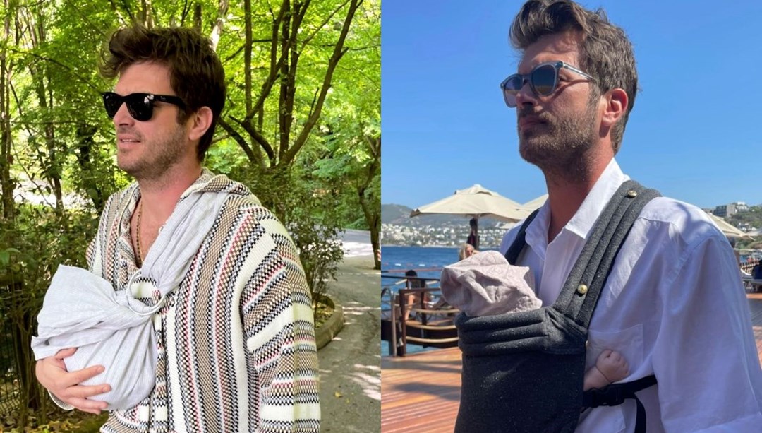 Kıvanç Tatlıtuğ oğlu Kurt Efe'yle poz verdi | N-Life