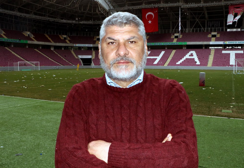 Depremden saatler önce büyük sevincin yaşandığı Yeni Hatay Stadı'nda ... Depremden saatler önce büyük sevincin yaşandığı Yeni Hatay Stadı'nda ...