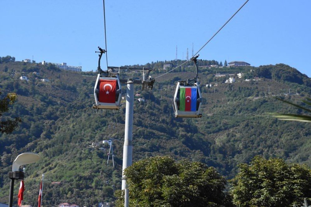 Turistlerin Ordu'daki gözde mekanı Boztepe, yeni görünümüyle ilgi görüyor