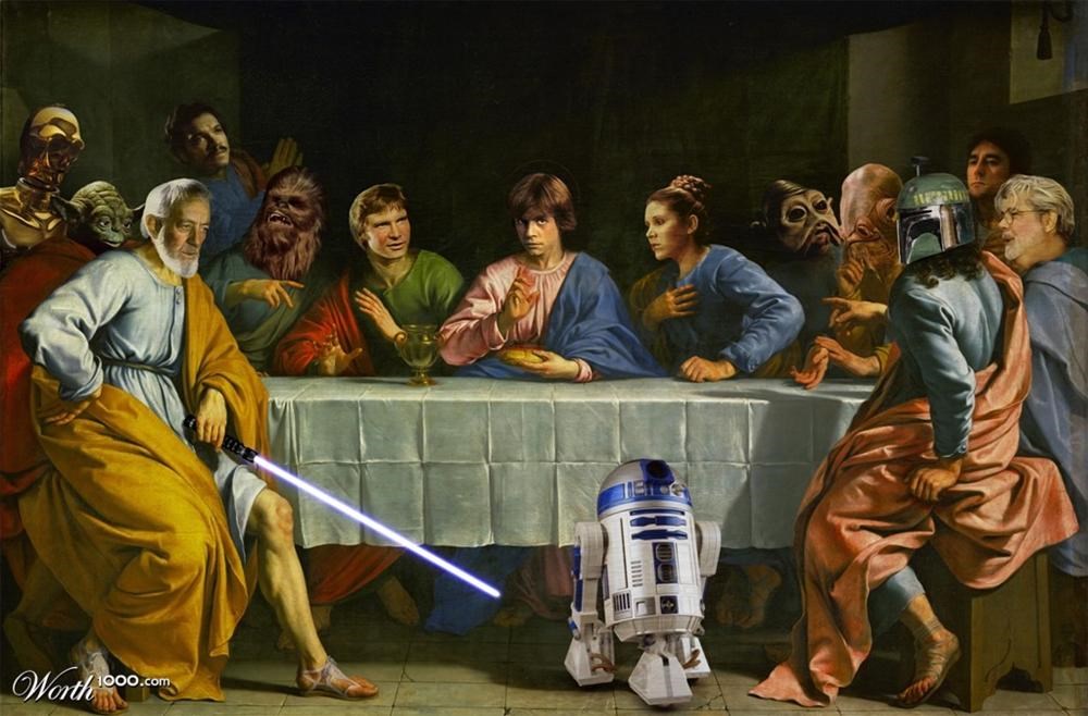 Star Wars kahramanları Rönesans'ta