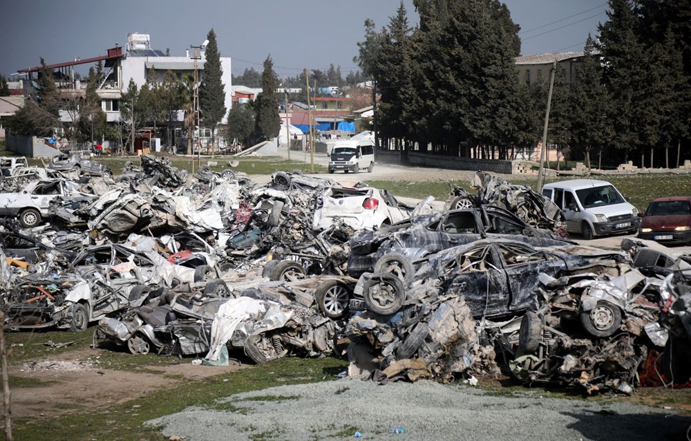 Hatay'da araç mezarlığı - Son Dakika Türkiye Haberleri | NTV Haber