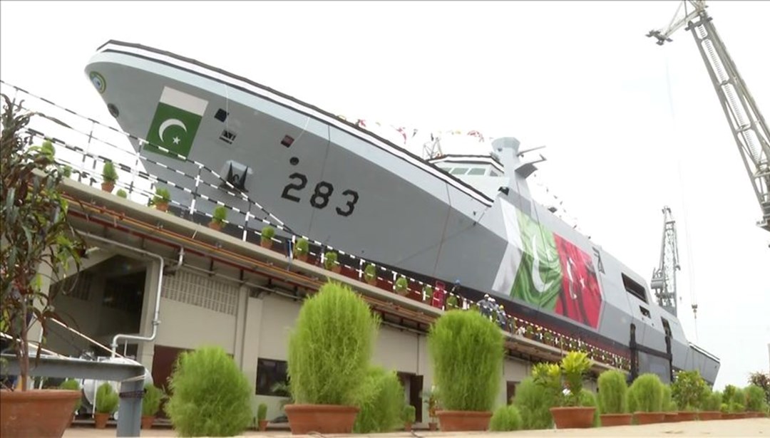 Pakistan MİLGEM Projesi'nin son gemisi PNS TARIQ suyla buluştu - Son ...