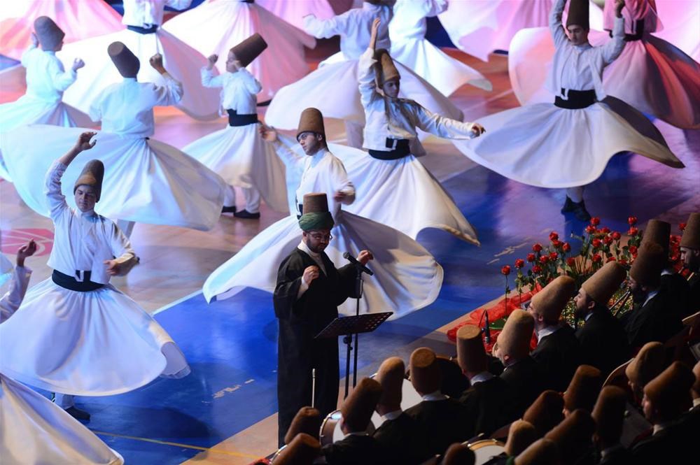 Semazenler büyüledi