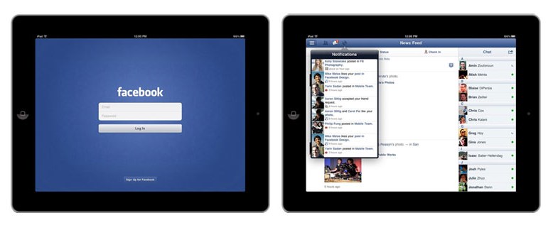 Facebook iPad uygulaması yayınlandı - Son Dakika Türkiye Haberleri ...