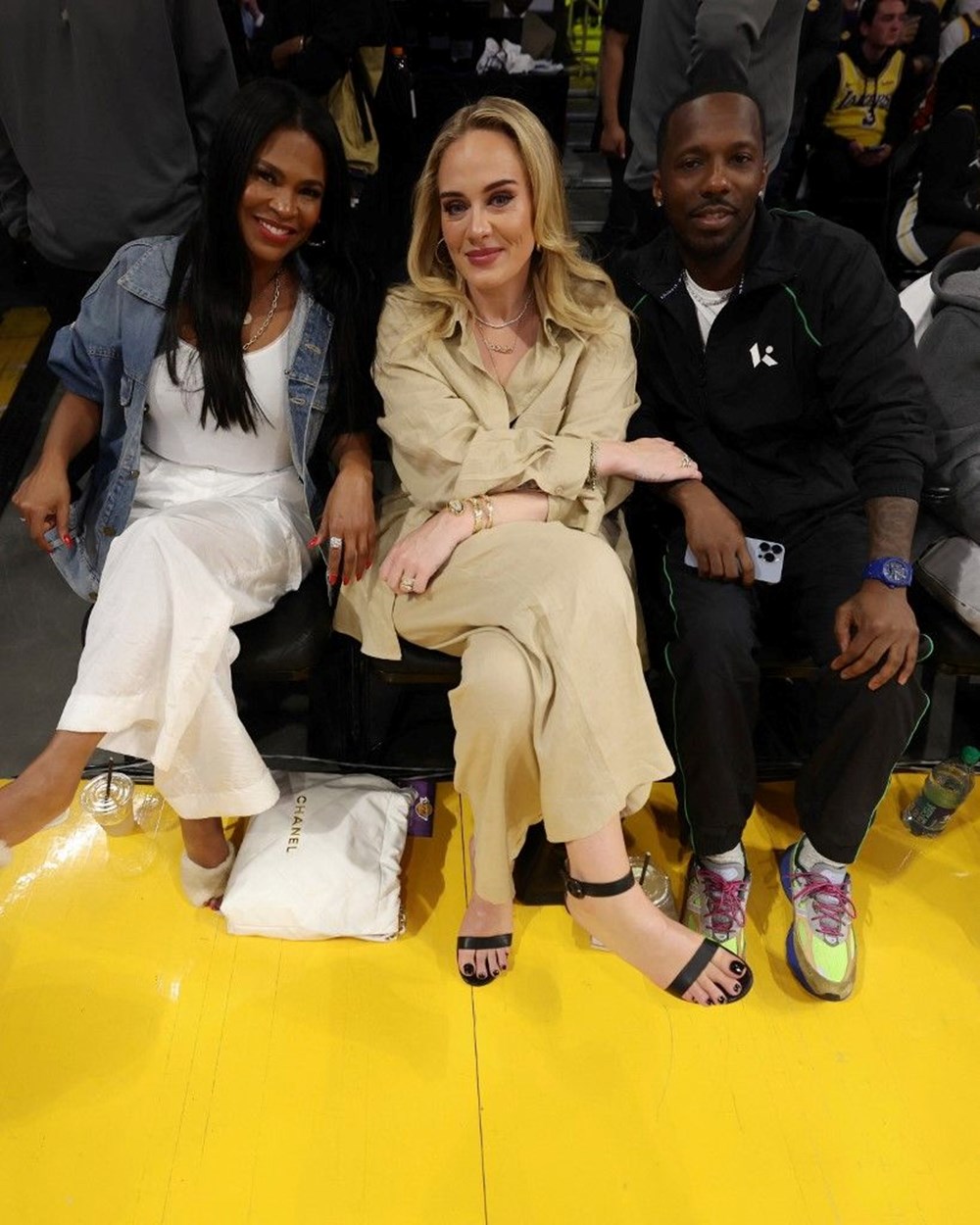 Nba Maçında Adele Kim Kardashian Ve Leonardo Dicaprio Son Dakika