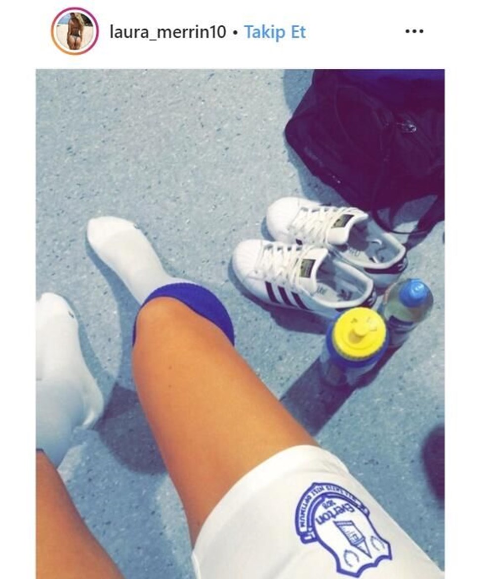 Futbolcu Laura Merrin son dönemin en popüler kadın sol bek oyuncusu ...