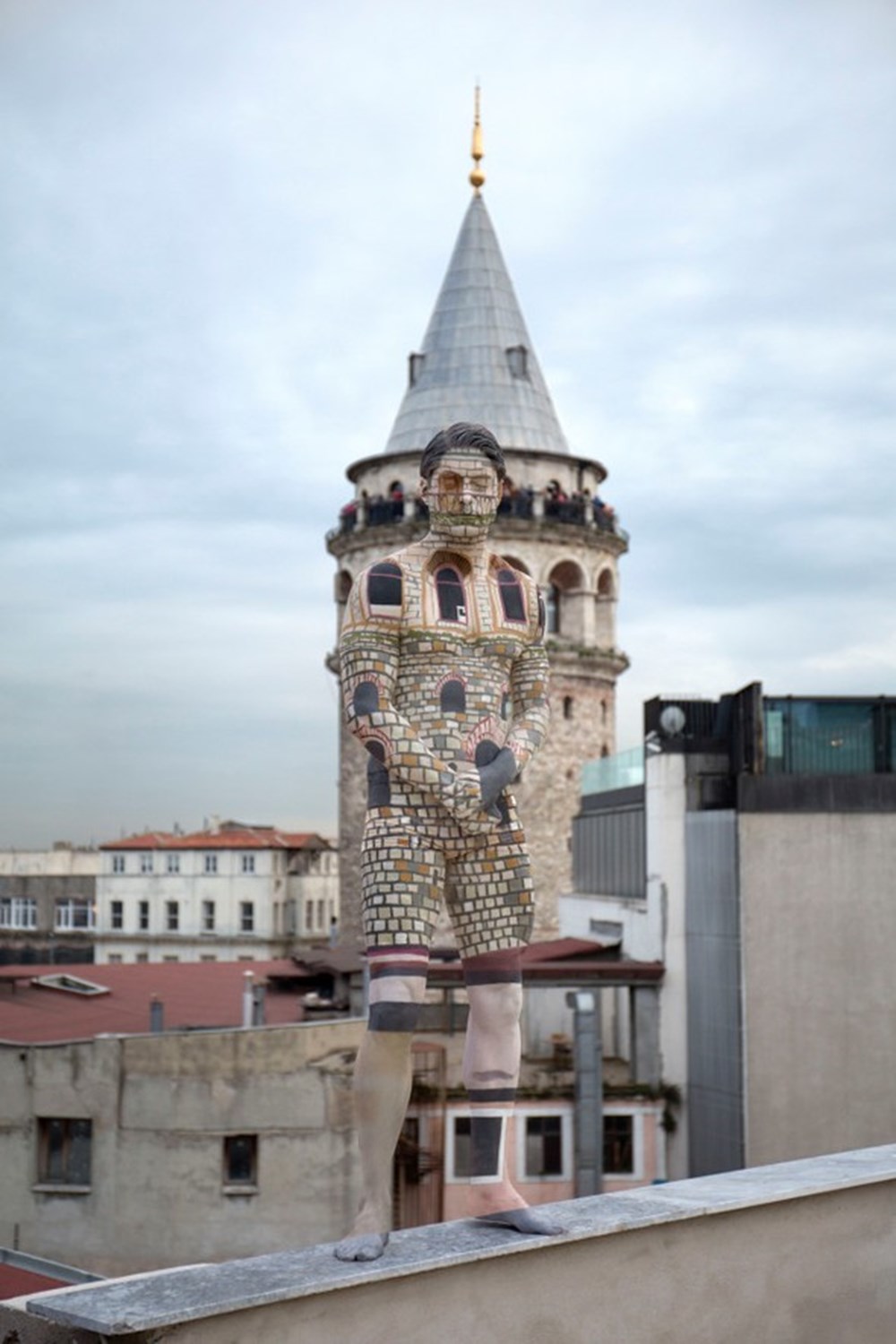 Trina Merry’nin modelleri boyayıp çektiği fotoğraflar