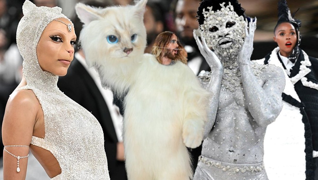 Kedi kostümlü Jared Leto, geç kalan Rihanna ve daha fazlası... Met Gala ...