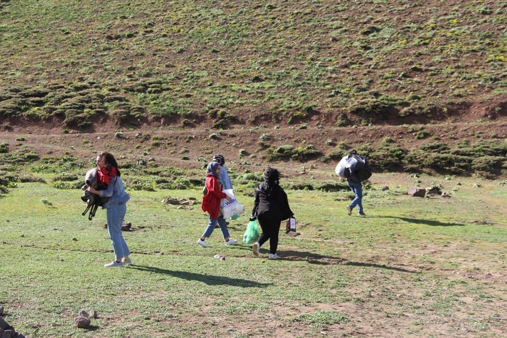 Huzur sağlandı, Gerindal Krater Gölü'ne ilgi arttı