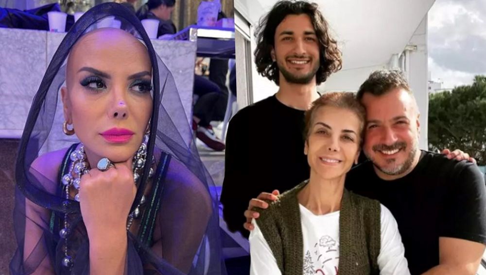 Ameliyat olan Tanyeli çocuklarıyla poz verdi: Bu hikayenin sonu ...