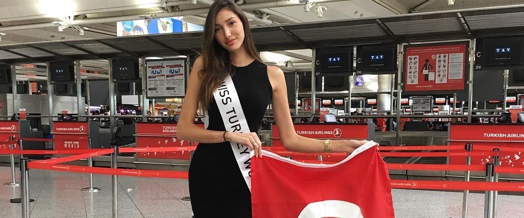 Miss Turkey birincisi Şevval Şahin Miss World için Çin'e uçtu - Son ...