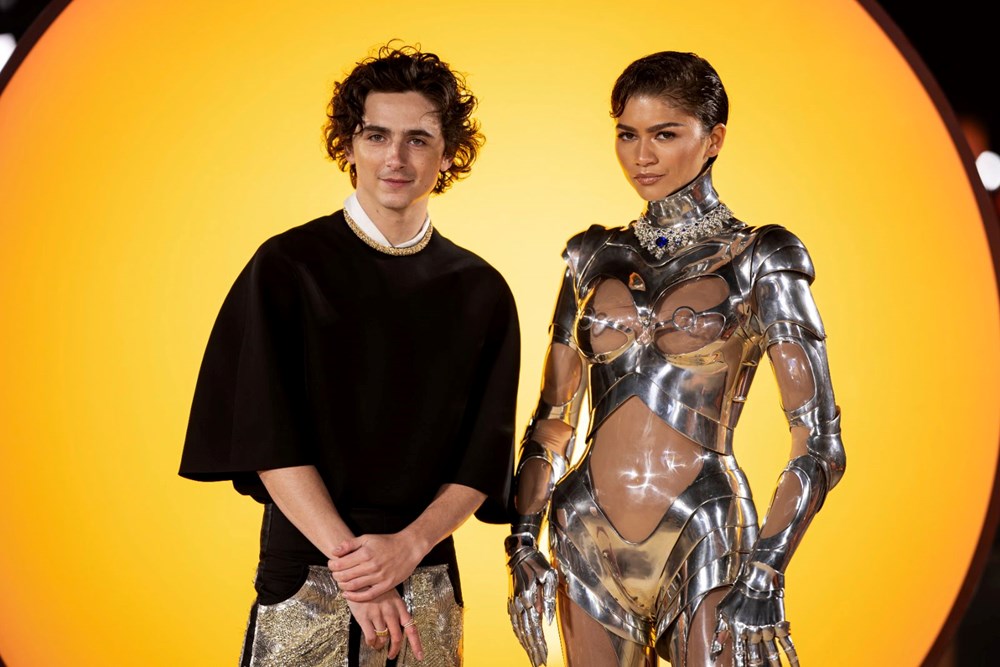 Robot gibi geldi! Zendaya'nın kırmızı halı görünümü viral oldu | N-Life