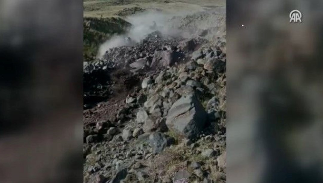 Ağrı Dağı'nın zirvesinde eriyen kar sele neden oldu - Son Dakika ...