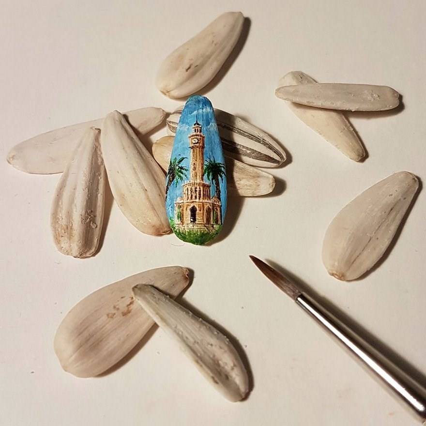 Türk ressamdan süper mini resimler - 1 | NTV