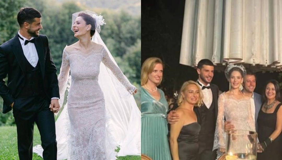 Berk Oktay ve Yıldız Çağrı Atiksoy'un düğününde Öyle Bir Geçer Zaman ki ...