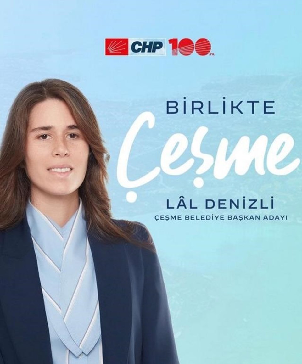 CHP'nin Çeşme adayı Mustafa Denizli'nin kızı Lal Denizli oldu CHP'nin Çeşme adayı Mustafa Denizli'nin kızı Lal Denizli oldu
