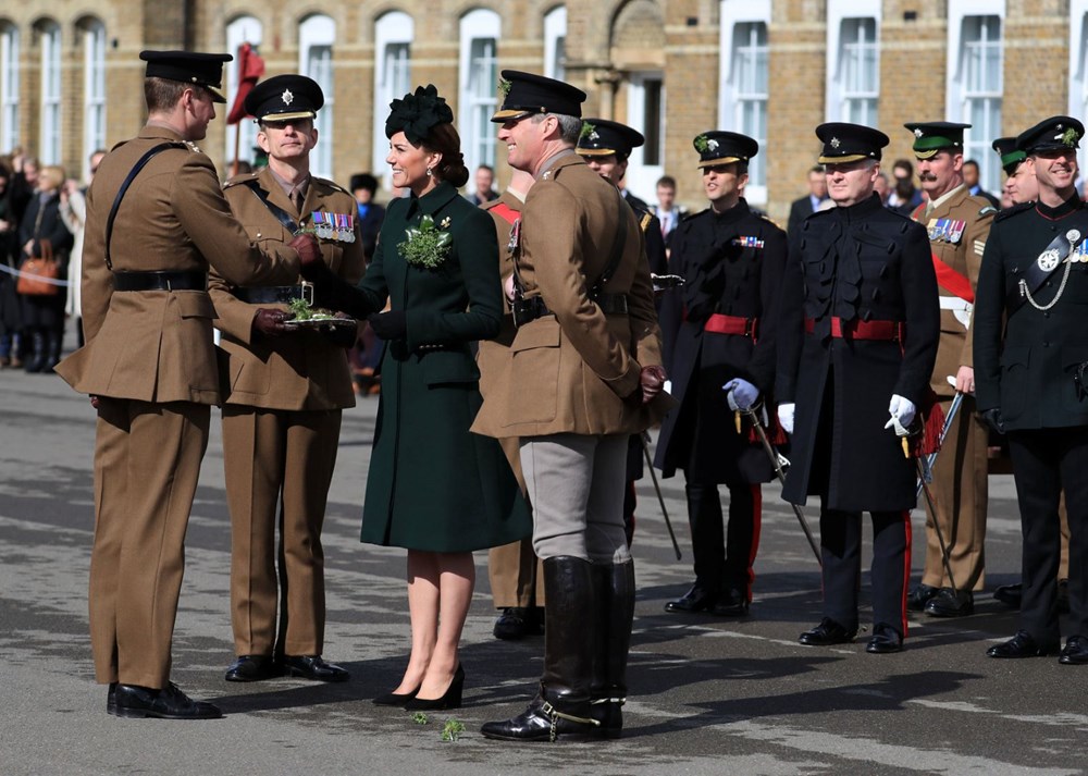 Kate Middleton ve Prens William Aziz Patrick Günü kutlamasında - Son ...